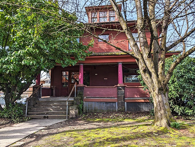 Rimsky-Korsakoffee House hides in plain sight – this unassuming Victorian holds dessert secrets worth discovering.