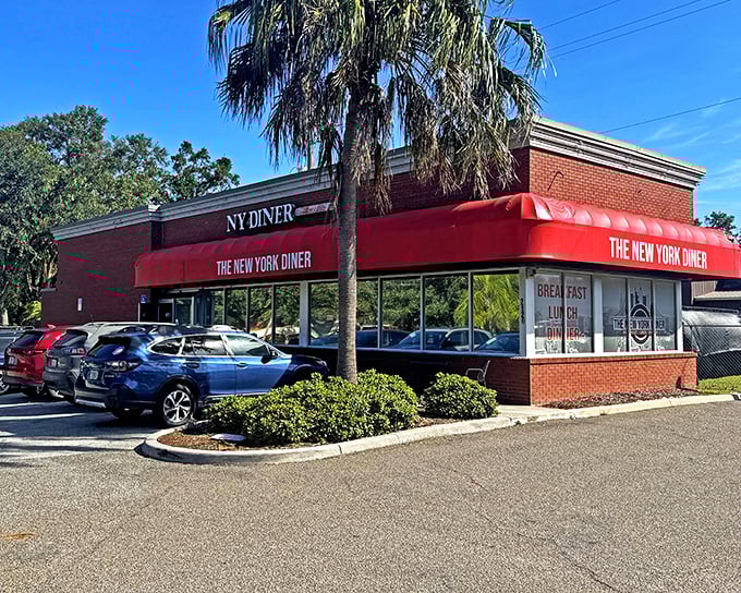 The New York Diner brings a taste of the Big Apple to Florida, minus the honking taxis and hurried pace.