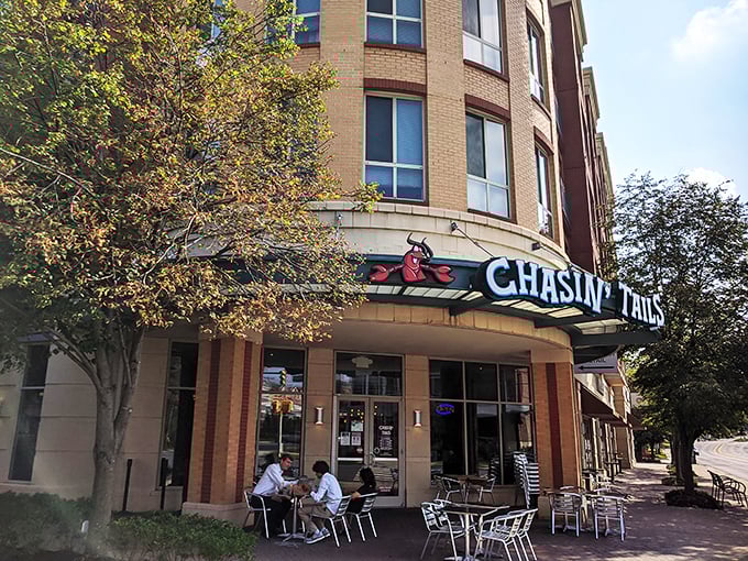 Behind that brick and glass exterior lurks seafood so good you'll need the outdoor tables to recover between bites.