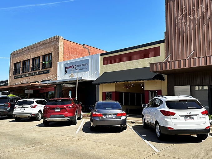 The East Texas skyline of Longview—where pine trees and progress have been neighbors for generations. 