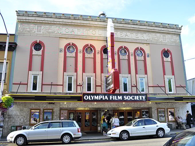 The historic Capitol Theater in Olympia provides cultural richness without the high price tag of bigger Washington cities.