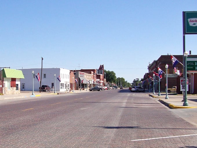 This isn't a movie set – it's Red Cloud's genuine historic downtown, where Willa Cather found inspiration around every corner. 