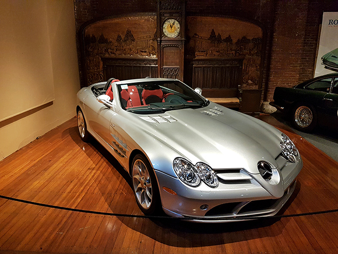 From horseless carriages to this modern marvel—the Mercedes-Benz SLR McLaren Roadster shows how far automotive engineering has come in just over a century.