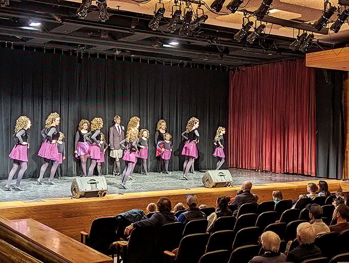 From federal courthouse to cultural stage—the performance spaces now host everything from Irish dancers to classical concerts.