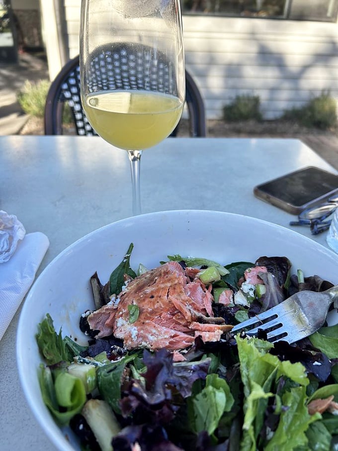 A salad that actually makes you forget you're being healthy – the unicorn of lunch options.