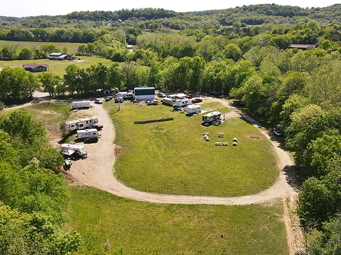 The natural beauty of Bella Vista stretches as far as the eye can see – retirement in nature's embrace.