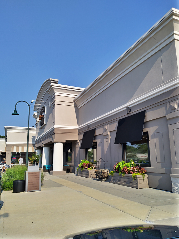 Clean lines and modern design promise consistently good seafood in a comfortable atmosphere.