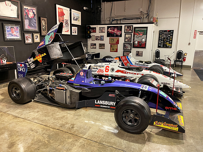 Formula cars that look like mechanical greyhounds – all aerodynamics and purpose, with not an ounce of unnecessary weight or pretension.