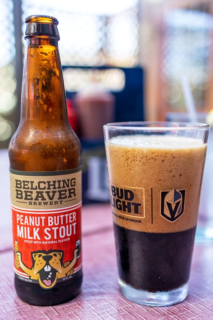 Nothing complements smoky barbecue quite like a craft beer—this Peanut Butter Milk Stout is dessert in a glass, no spoon required.