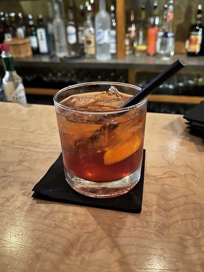 Not just an Old Fashioned—it's a liquid time machine to when cocktails were strong, simple, and served without ironic mustaches or needless smoke.