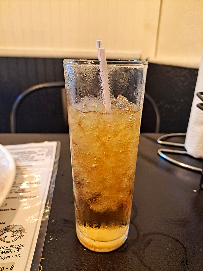 Sweet tea in West Virginia hits different—like liquid sunshine with enough ice to sink a small ship. The perfect companion to seafood's natural brininess.