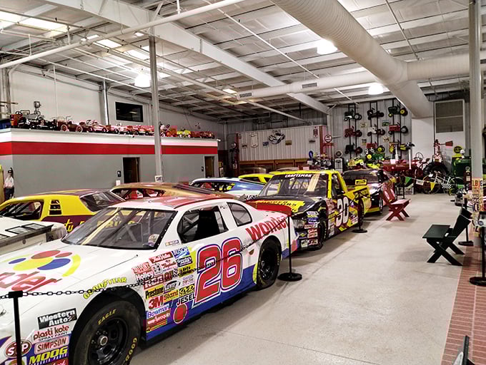 NASCAR history in living color—this Talladega warrior still looks ready to thunder around the track at 200 mph.