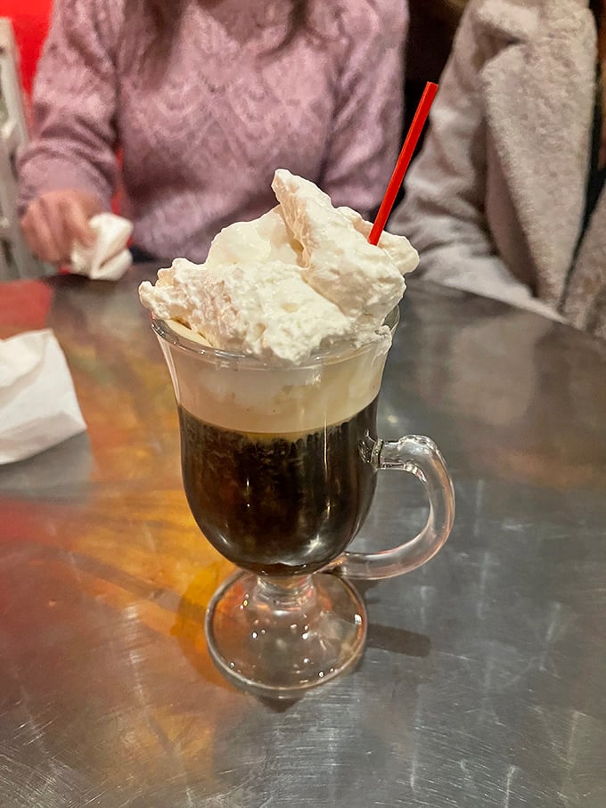 Coffee elevated to dessert status with a cloud of whipped cream. The perfect companion for pie—like finding your culinary soulmate.