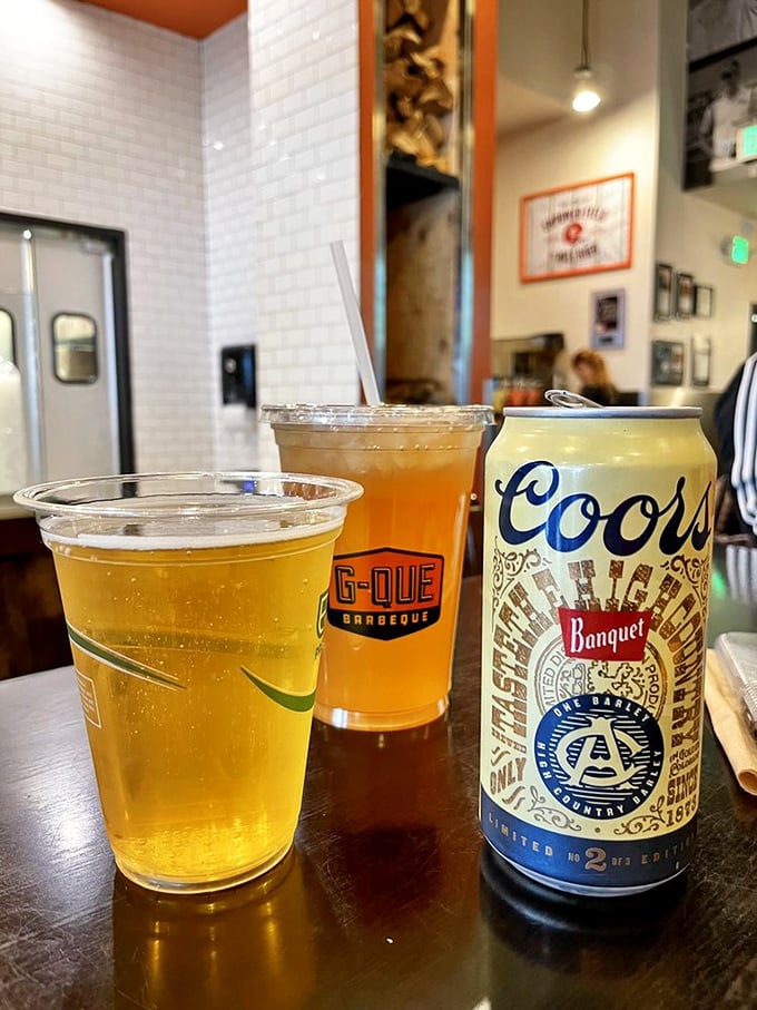 Cold beer and barbecue—a pairing as timeless as Astaire and Rogers, but with significantly more sauce involved. Colorado craft brews complement the smoky feast.