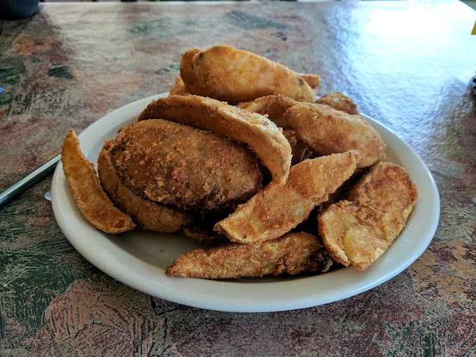 Potato wedges with the perfect crunch-to-fluff ratio. These golden beauties are what french fries dream of becoming when they grow up.