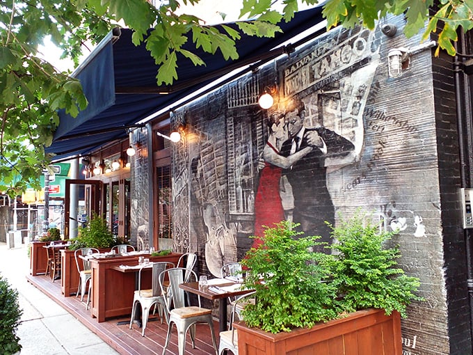Balvanera's sidewalk setup transports you straight to Buenos Aires, where steak isn't just dinner—it's a national treasure.