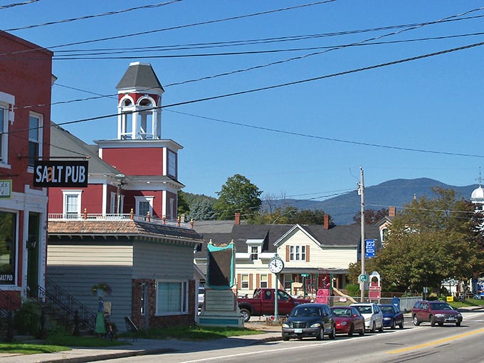 Gorham's charming main street sits nestled beneath mountain views that million-dollar cities can't compete with.