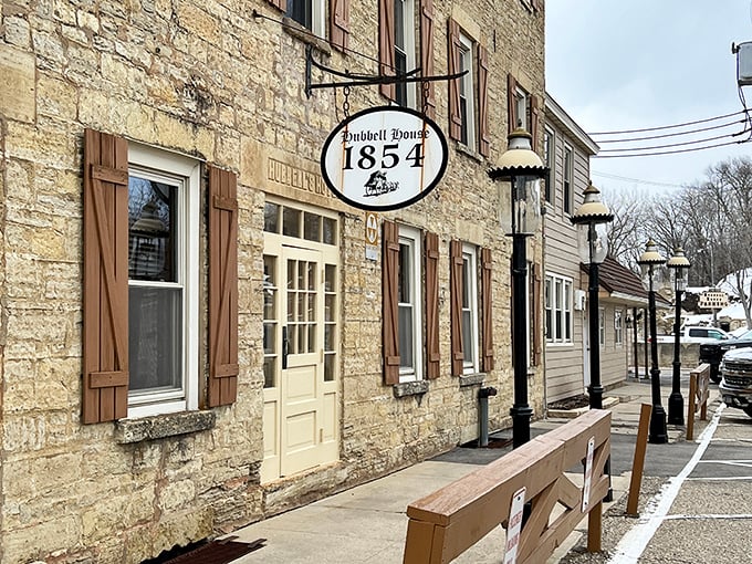 Those historic stone walls have witnessed centuries of happy diners. If they could talk, they'd probably ask for steak.