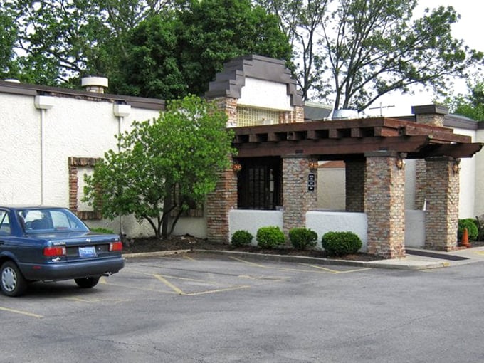 Hyde Park's stone facade whispers "special occasion" before you've even checked your wallet.