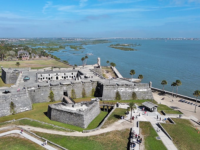 St. Augustine's historic district – where tourists take pictures while locals exchange knowing glances about the best times to visit.