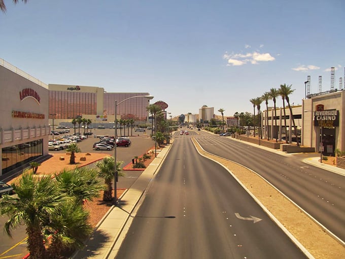 Laughlin's casino row lines the Colorado River – where resort-style living comes with surprisingly affordable price tags.
