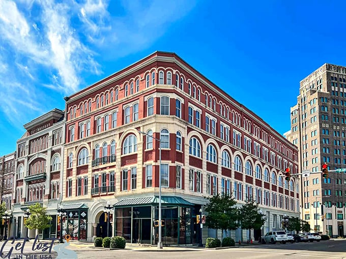 The red-brick beauty of downtown Meridian shows that retirement doesn't mean sacrificing character—architectural grandeur that respects your budget.