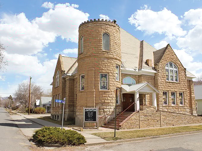 The kind of small town where the post office doubles as a social club and triple-checks if you really wanted that package sent overnight.