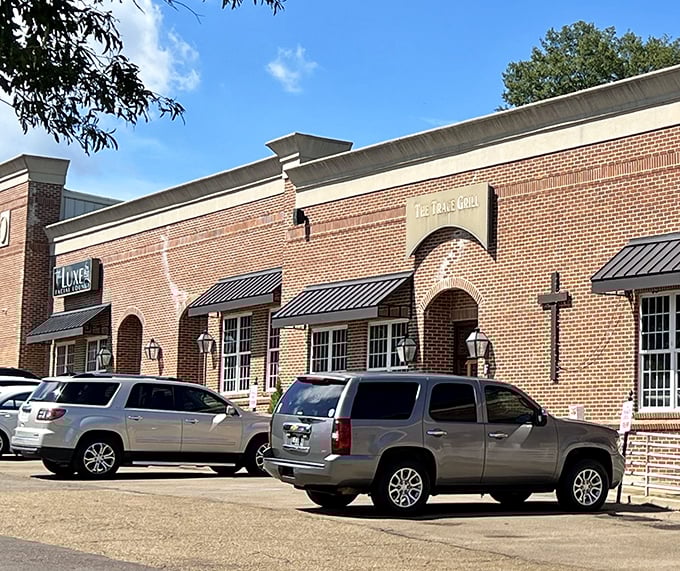 Don't let the shopping center location fool you – behind those brick walls, Trace Grill serves up morning meals that would make breakfast royalty proud.