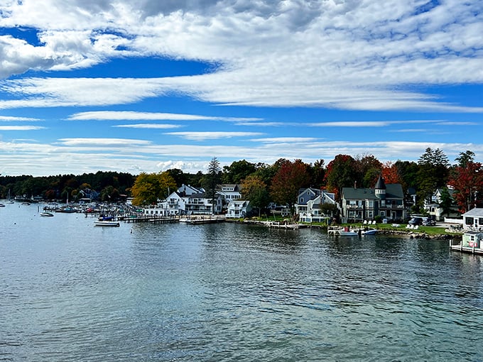 Lake Winnipesaukee's blue waters meet Wolfeboro's charming shoreline – where summer memories are made and winter dreams are planned.