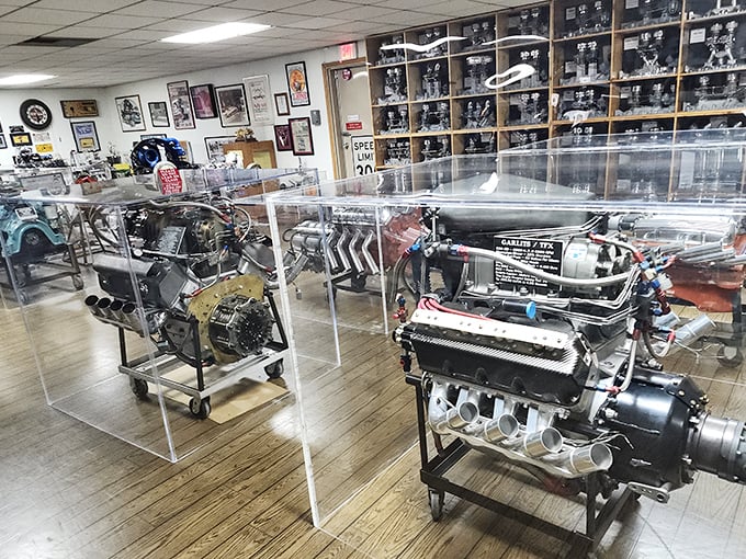 These aren't just engines—they're mechanical hearts that once pumped high-octane blood through the veins of racing history.