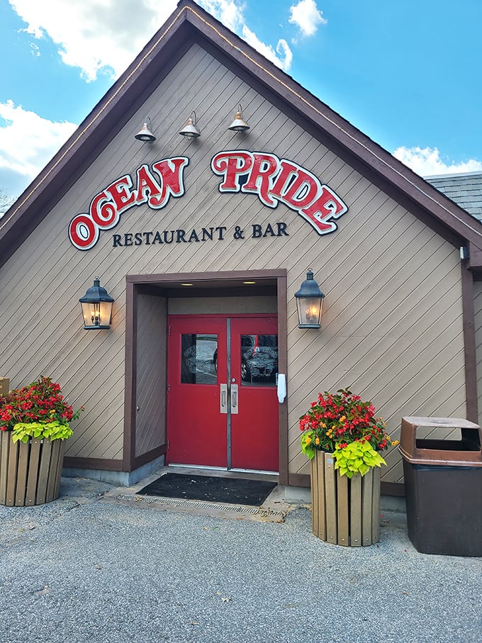 Ocean Pride's unassuming entrance is like a secret handshake—only true Maryland seafood lovers recognize its significance.