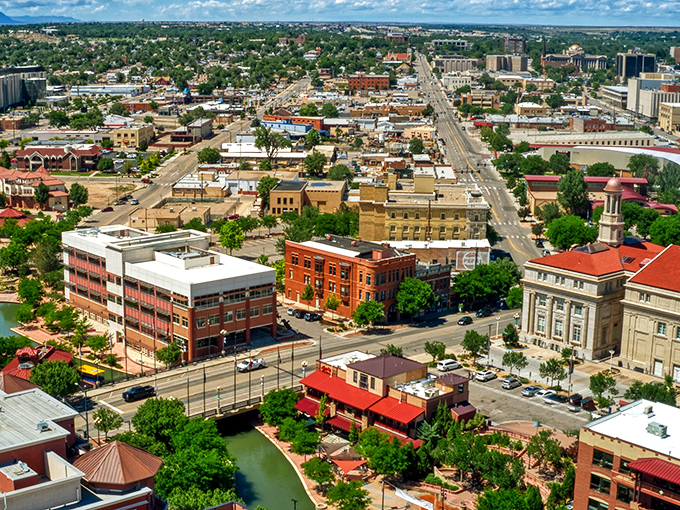 Pueblo's downtown has undergone an impressive renaissance, with the Historic Arkansas Riverwalk breathing new life into the city center.