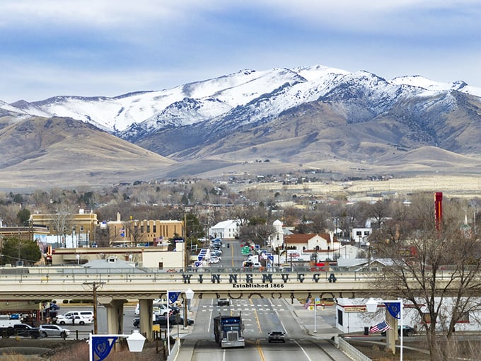 Winnemucca's classic main street could be a movie set – where the West is still wild, just a bit more civilized.