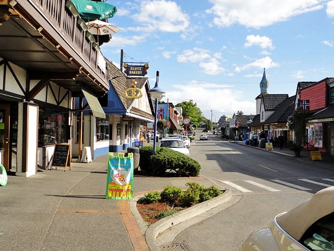 Poulsbo’s charming streets have a Scandinavian flair – colorful buildings, bright blooms, and a community that feels like family.