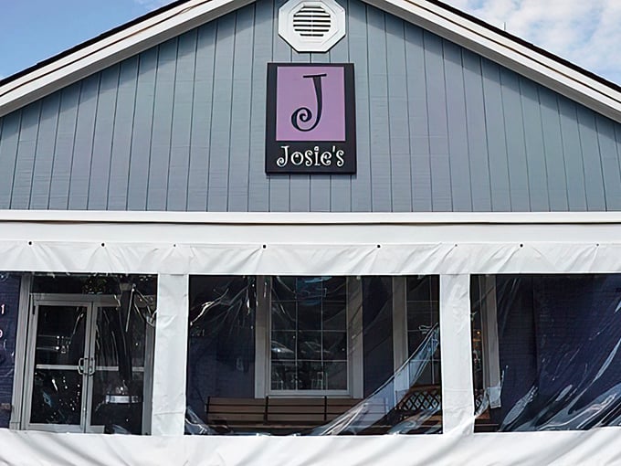 Josie's purple exterior isn't just a building—it's a morning beacon of hope for the breakfast-deprived masses of Lexington.
