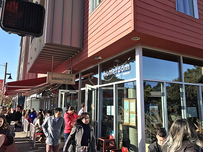 The line outside Homeroom isn't just a queue—it's a pilgrimage of cheese devotees willing to wait for what might be California's most comforting comfort food.
