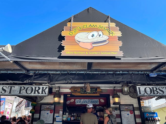 The white picket fence isn't keeping a secret—this tiny seafood haven on Duval Street has been discovered, and for good reason.
