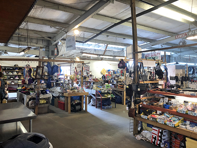 Welcome to retail paradise! The Market of Marion's interior stretches like an endless treasure map where X marks… well, everything.