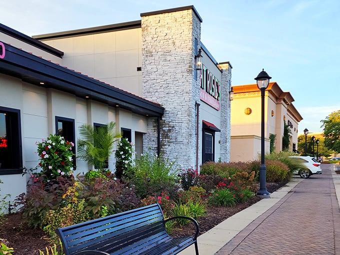 Fat Rosie's cheerful exterior welcomes you with vibrant flower boxes and sunny yellow trim. Like a Mexican postcard come to life in suburban Lincolnshire.