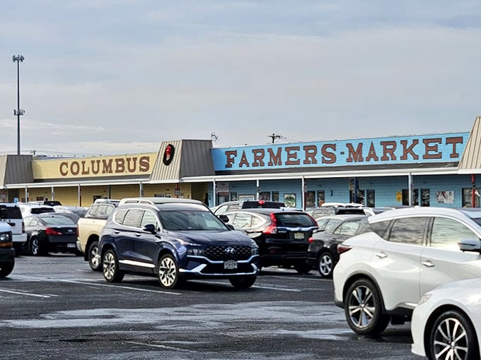 The unassuming exterior of bargain-hunting paradise. Like finding a secret door to Narnia, but instead of talking lions, you'll discover talking vendors.