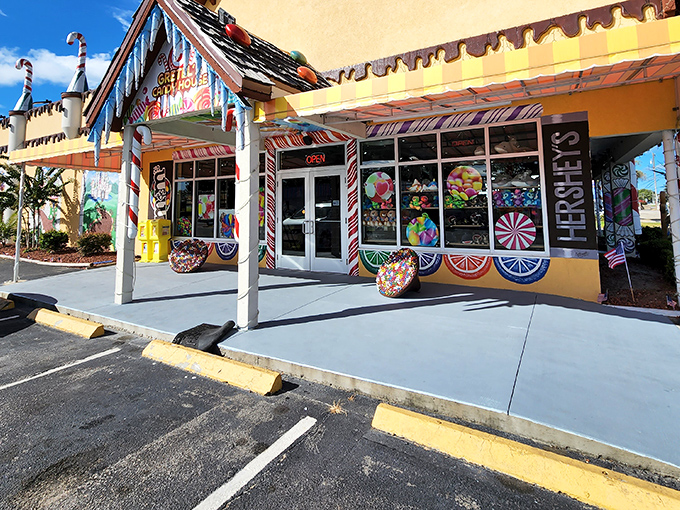 Hansel and Gretel would be jealous! This storybook cottage on Highway 17 in Surfside Beach isn't trying to lure children—just everyone with a sweet tooth.