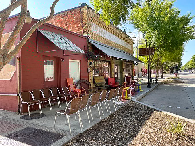 The unassuming exterior of Babe's in Roanoke hides culinary treasures within – like finding Fort Knox disguised as a small-town bank.