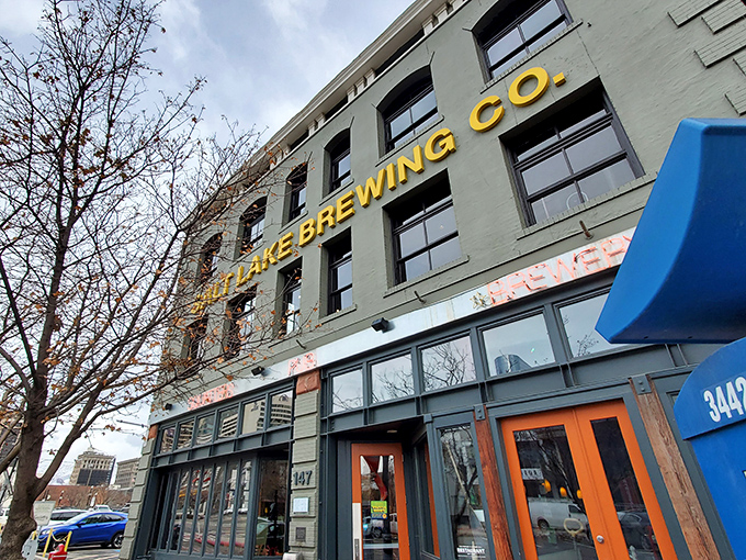 Squatters' distinctive exterior blends urban cool with artistic flair. Those colorful murals aren't just decoration—they're a preview of the creativity waiting inside.