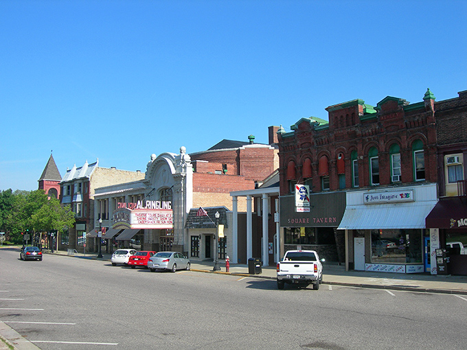 Baraboo's historic downtown square feels like stepping into a Norman Rockwell painting, except the Wi-Fi actually works and nobody's posing awkwardly with a turkey.