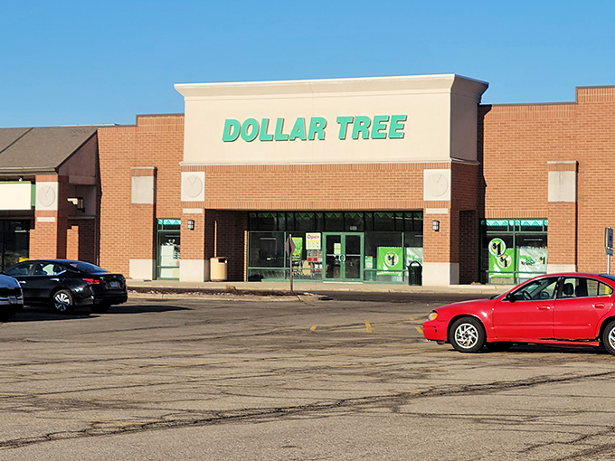 The brick facade might look unassuming, but behind those doors lies a wonderland where your dollar stretches further than Wisconsin winters.