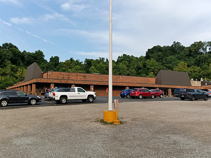 The unassuming exterior of treasure-hunting paradise. Like a poker player with a royal flush, Rinky Dink keeps its best cards hidden inside.