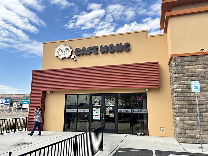 Tucked away in a modern shopping center, Cafe Mong's unassuming exterior hides culinary treasures that locals line up for every weekend.