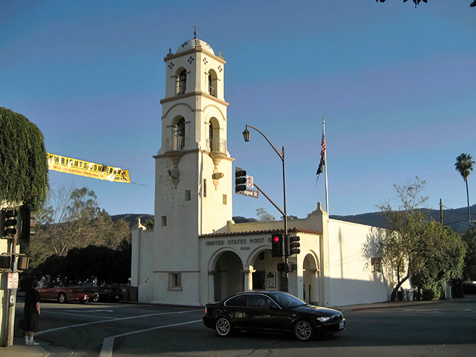 Downtown Ojai greets you with Spanish-style charm and the majestic Topatopa Mountains standing guard. Small-town magic with big-time views.