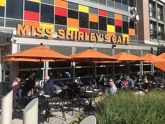 The line outside Miss Shirley's isn't a deterrent—it's the first course of your breakfast adventure. Worth every minute of the wait.
