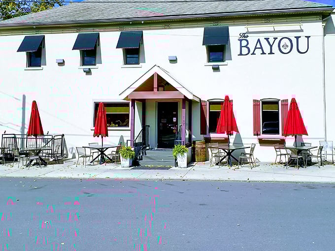 Come hungry, leave humming. That’s what someone said as they passed me on the way out of The Bayou—and they weren’t kidding.